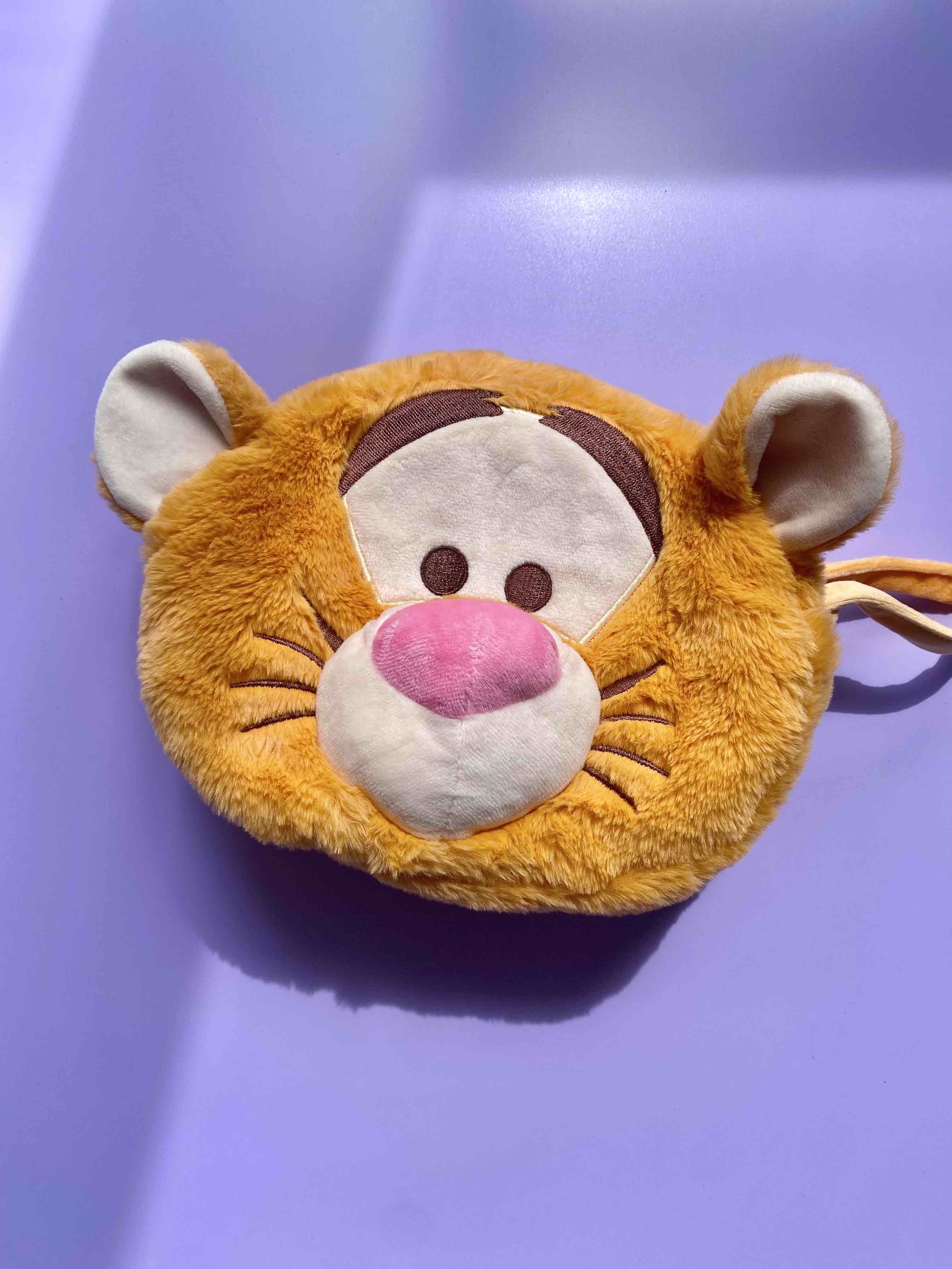 Reversible Winnie the Pooh/Tigger Fluffy Makeup Bag | Pouch ...