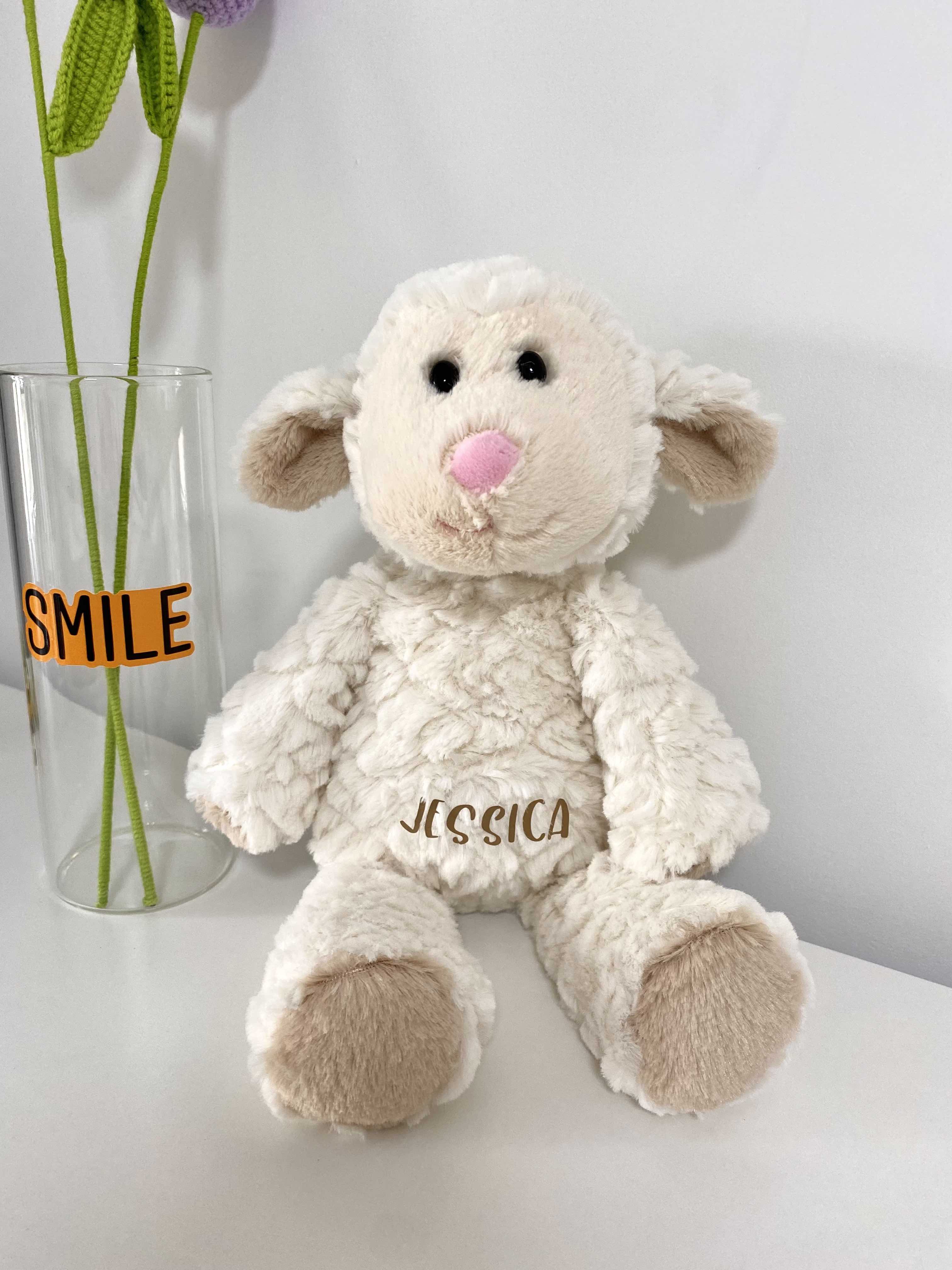 Personalized Sheep Plushie – SugarMilkAngel